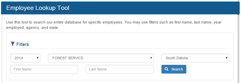 FederalPay Employees Dataset - FederalPay.org